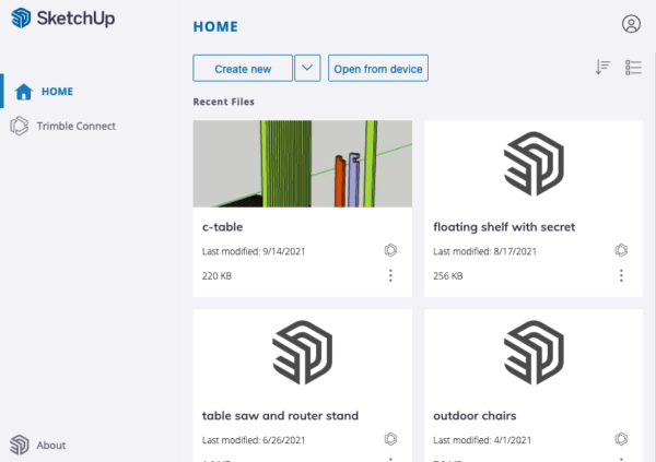How to: Get started with Sketchup for web – Wood Rather DIY
