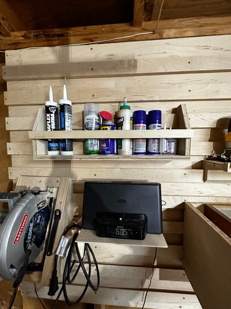 I made a french cleat wall – Wood Rather DIY