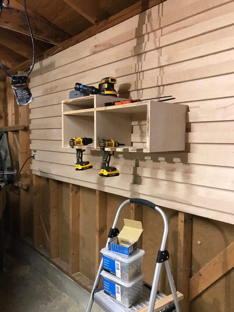 I made a french cleat wall – Wood Rather DIY
