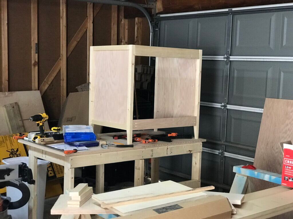 Waste and recycling cabinet – Wood Rather DIY